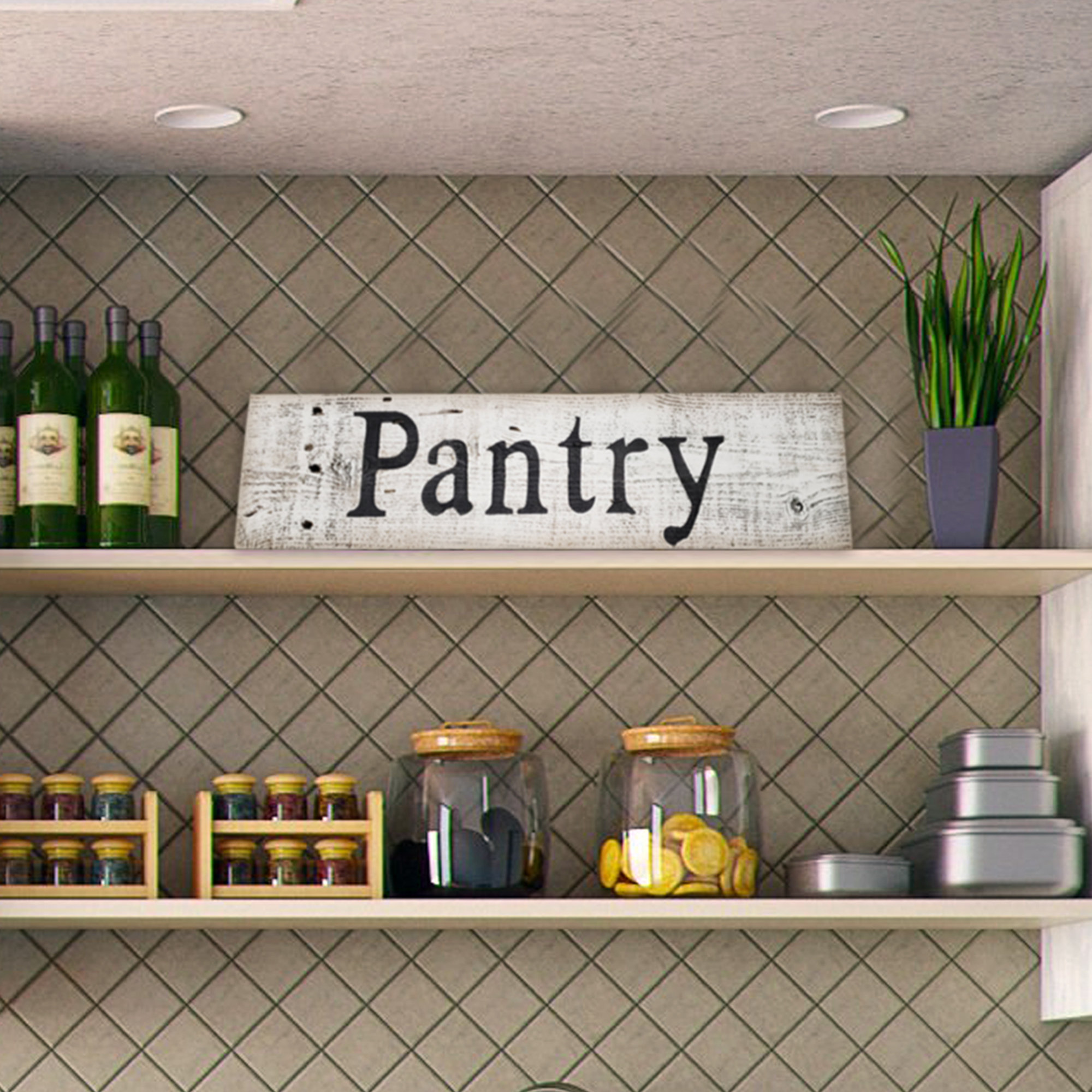 Gracie Oaks Pantry Sign Wall Decor & Reviews | Wayfair