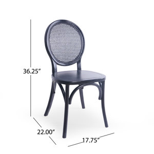 Beachcrest Home King Louis Back Side Chair & Reviews | Wayfair