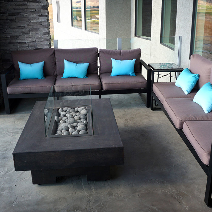 Fire Pit Essentials Hand-Picked Round Pebbles Fire Pit Lava Rocks ...