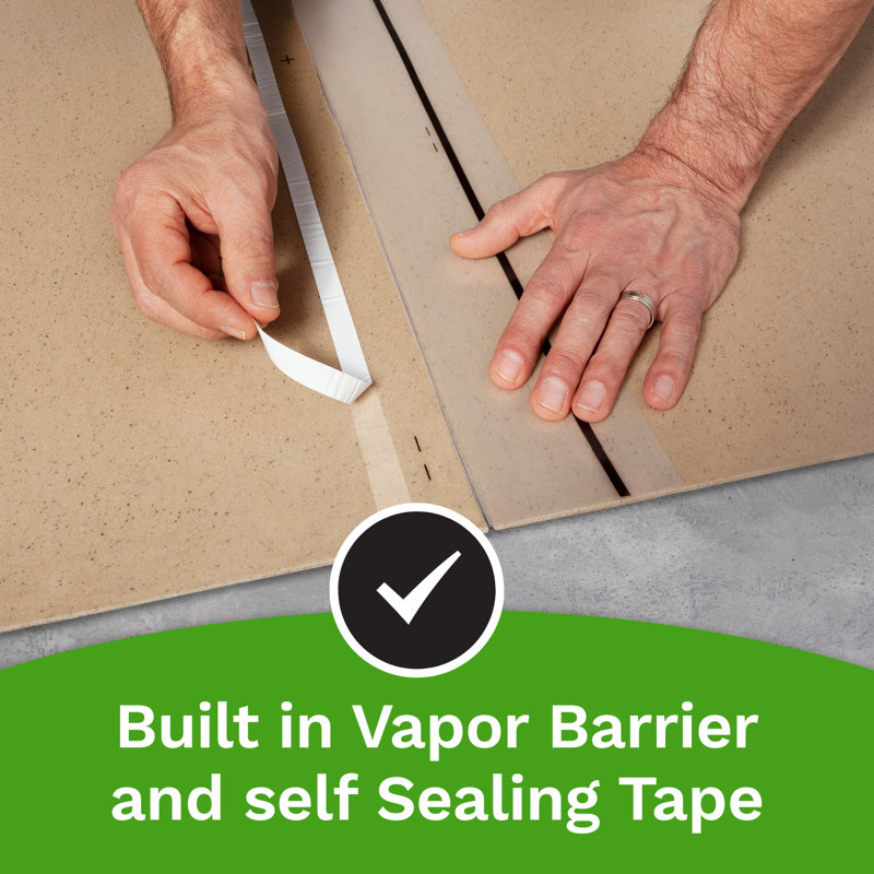 Eco Cork Foam Cork Underlayment Roll (300 sq.ft./roll) & Reviews | Wayfair