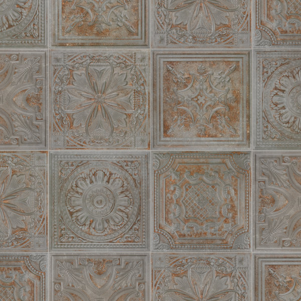 Merola Tile Fitz 8" x 8" Ceramic Patterned Wall Tile | Perigold