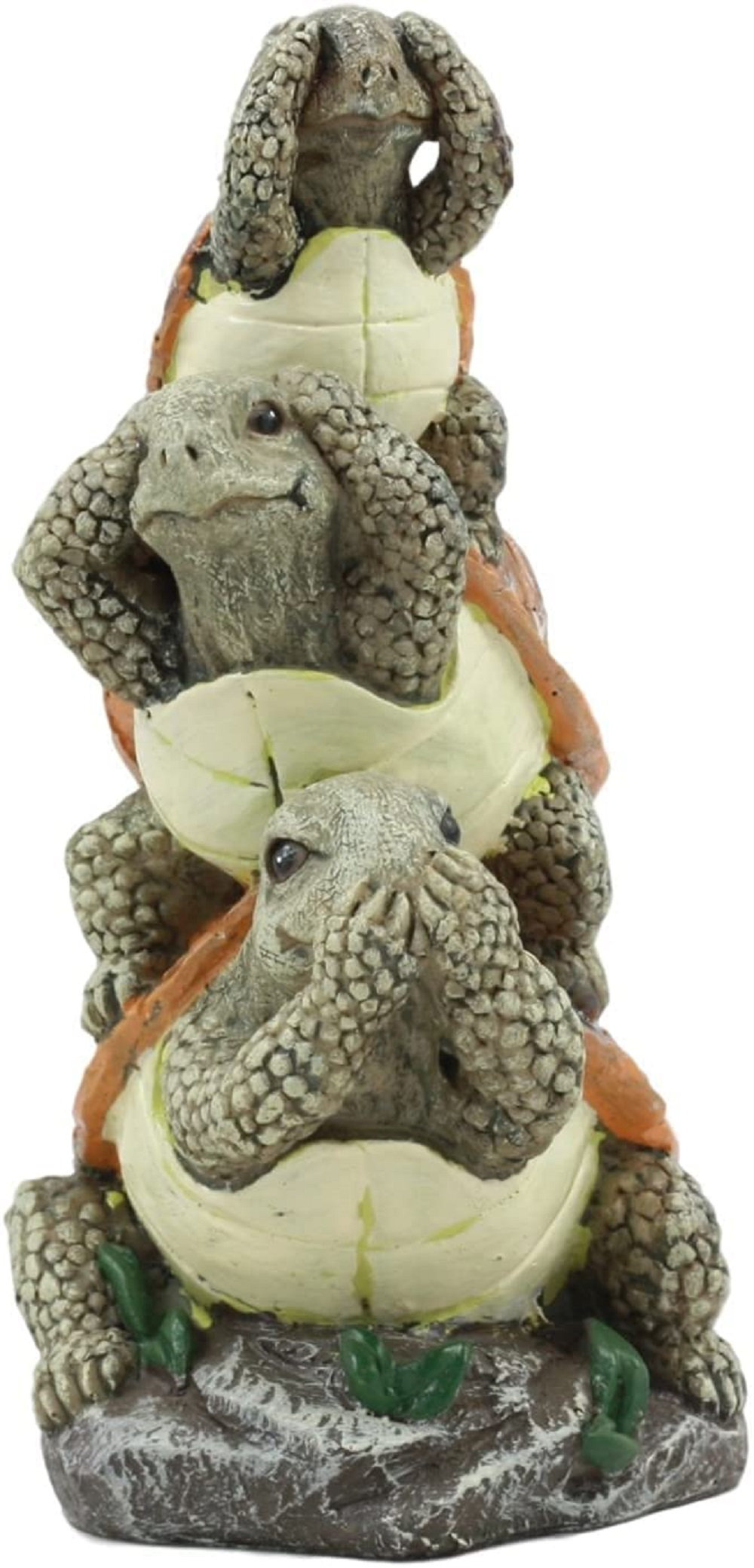 Trinx Carmene Whimsical Acrobatic Turtles Figurine | Wayfair