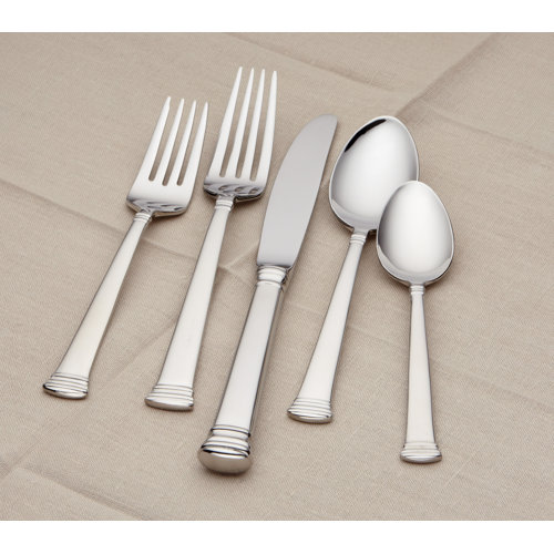 Lenox Eternal Stainless Steel Flatware Set & Reviews | Wayfair