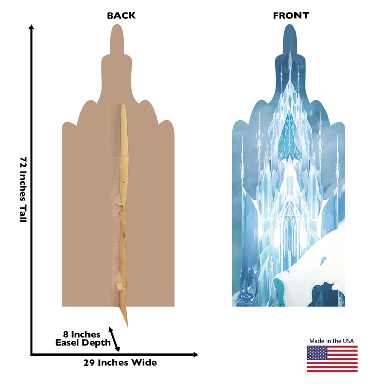 Advanced Graphics Frozen Ice Castle - Frozen Cardboard Standup ...
