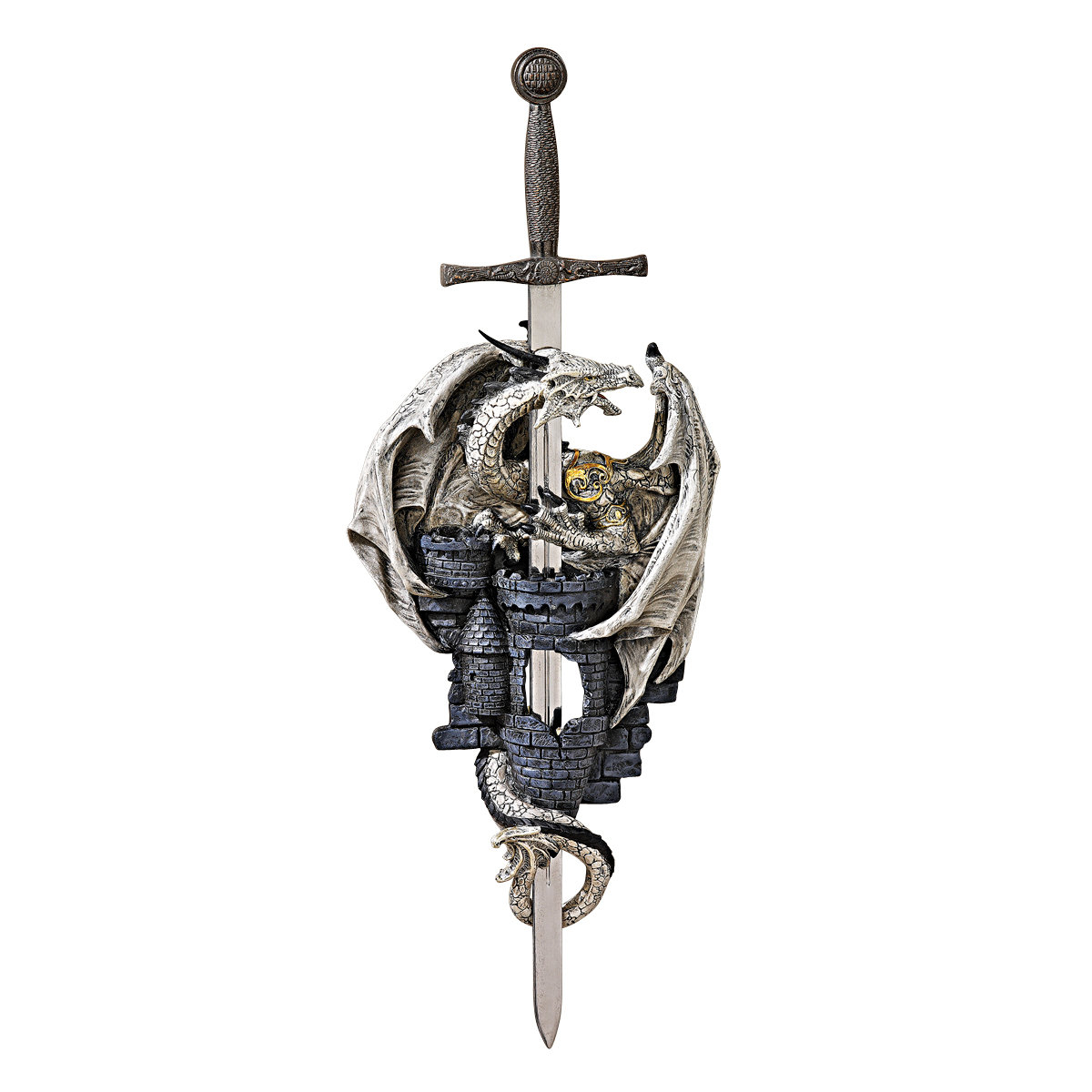 Design Toscano Dragon of Stonebridge Castle Wall Décor & Reviews | Wayfair