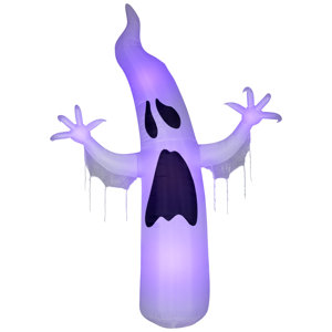 Gemmy Industries Lightshow Shortcircuit Ghoul Ghost Giant Inflatable ...