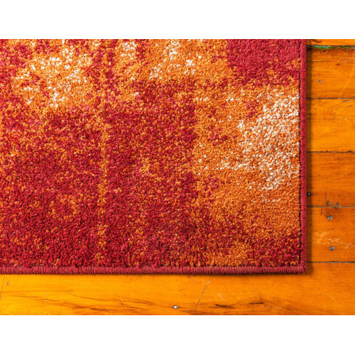 Williston Forge Veyo Performance Terracotta Rug & Reviews | Wayfair