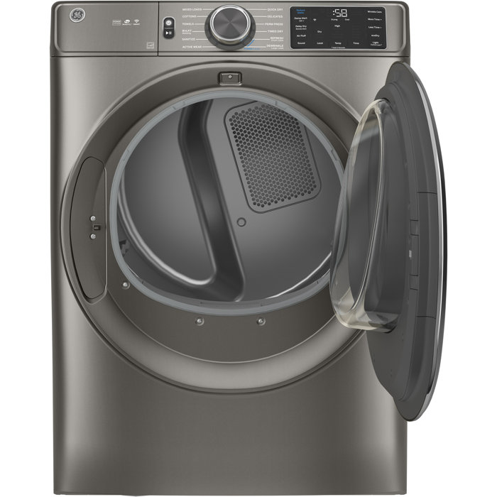 GE Appliances Smart Laundry Appliances 7.8 Cubic Feet Smart Gas ...