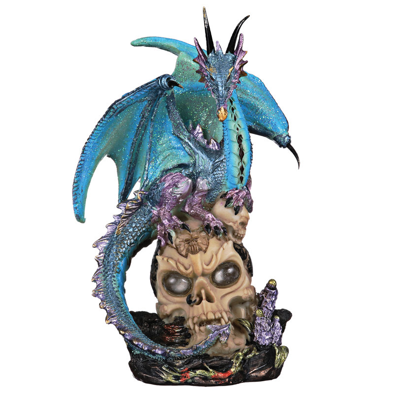 Design Toscano Dragon Assassin Illuminated Figurine & Reviews | Wayfair