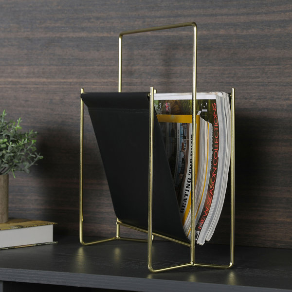 Mercer41 Freestanding Magazine Rack & Reviews | Wayfair