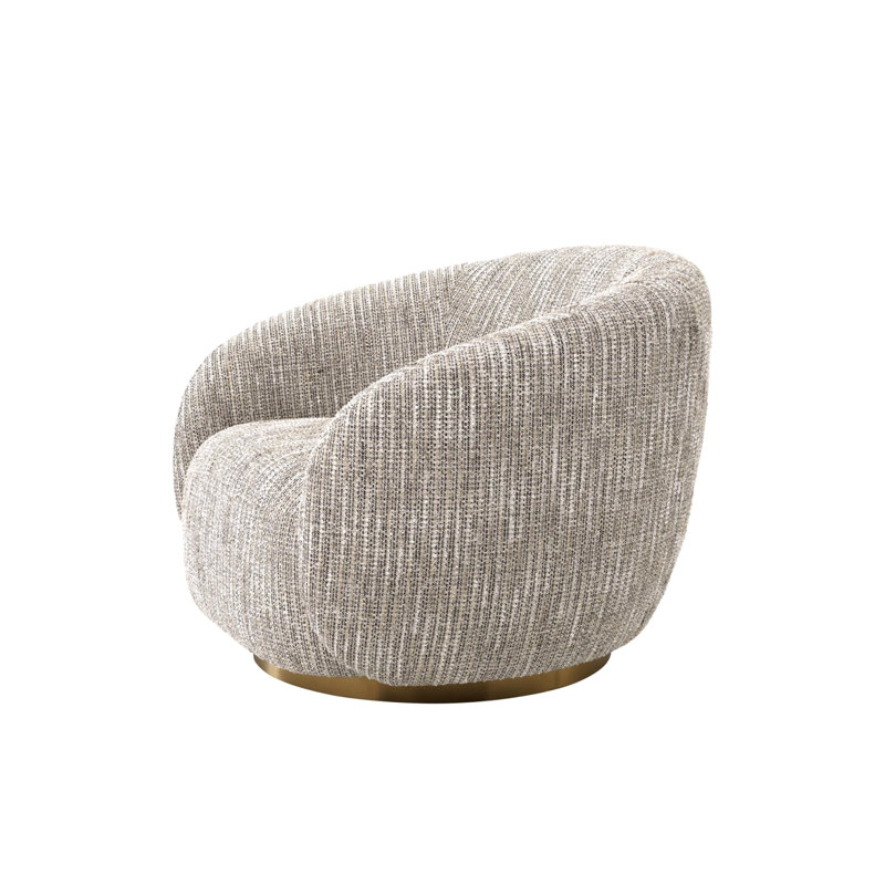 Eichholtz Brice Swivel Barrel Chair | Perigold