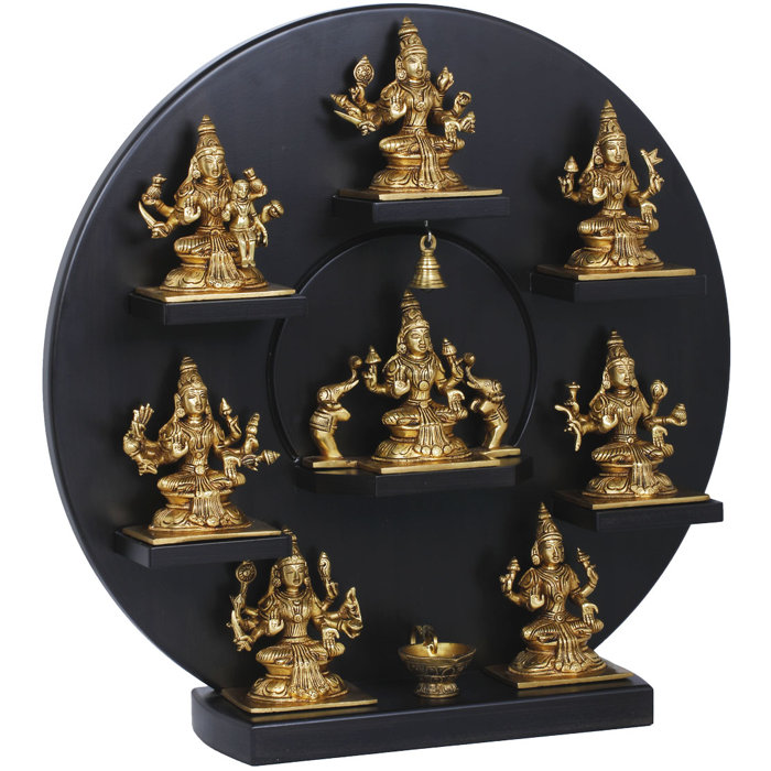 Exotic India Ashtalakshmi Panel Statue | Wayfair