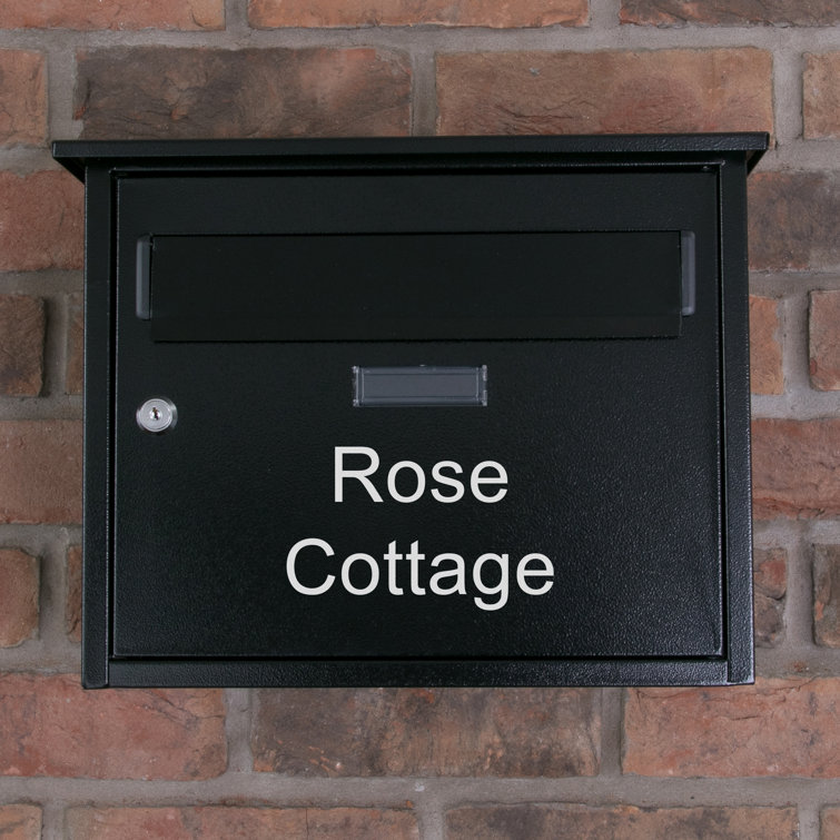 Dakota Fields Lim Locking Wall Mounted Letter Box | Wayfair.co.uk