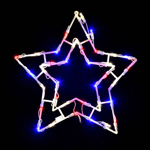 Northlight 36" LED Lighted Gold Star of Bethlehem Outdoor Christmas ...