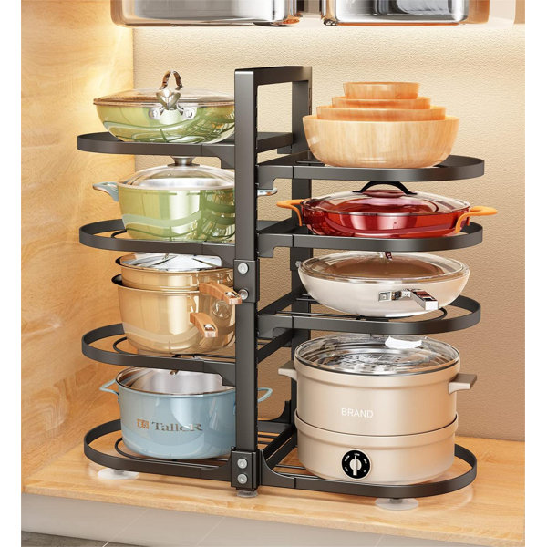 Prep & Savour Cabinet Pot Rack | Wayfair
