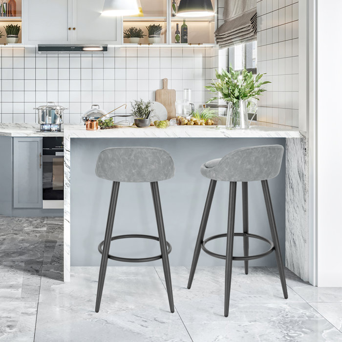 George Oliver Ackeron 70cm Stool | Wayfair.co.uk