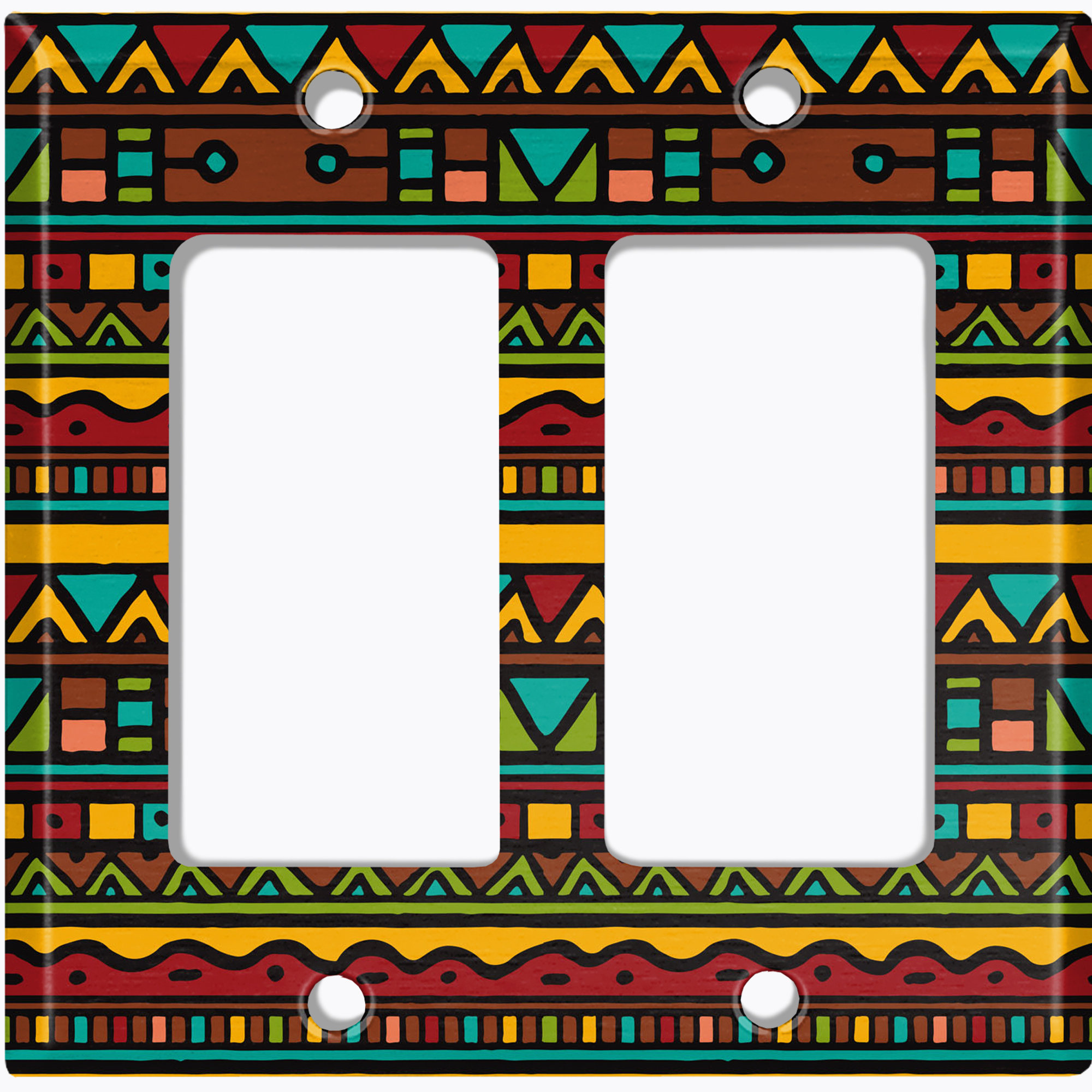 WorldAcc 2 - Gang Toggle Light Switch Wall Plate | Wayfair