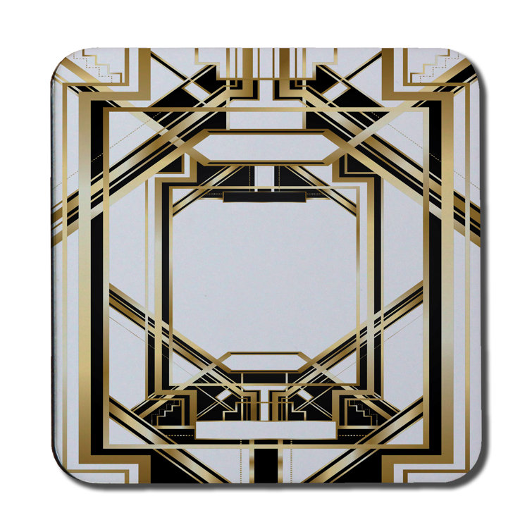 Fairmont Park Art Deco Frame Coaster | Wayfair.co.uk