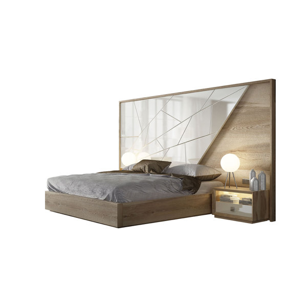 Orren Ellis Solid Wood Bed | Wayfair