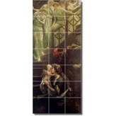 Picture-Tiles.com 72" x 36" Ceramic Painting Decorative Mural Tile 12 ...