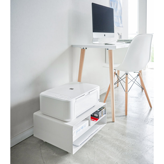 Yamazaki USA Yamazaki Home Desktop Printer Stand - Computer Accessory ...