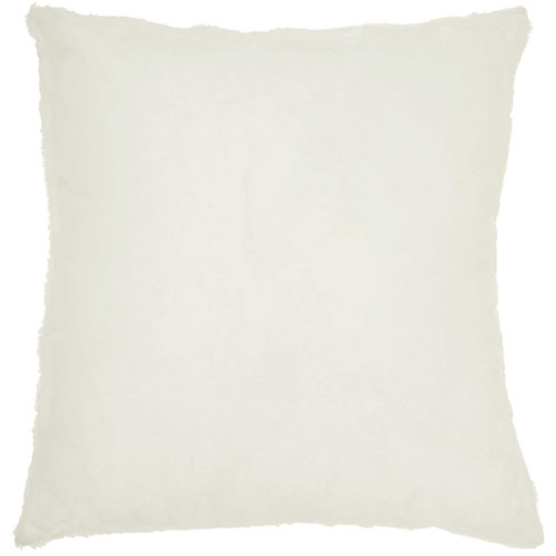 Rosdorf Park Crum Polka Dots Faux Fur Throw Pillow | Wayfair