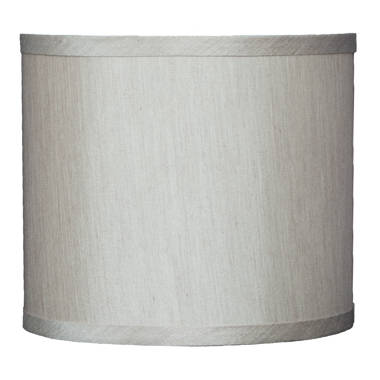 Winston Porter Cotton Drum Lamp Shade ( Spider ) in Beige & Reviews ...