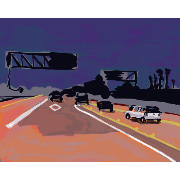 Made & Curated Freeway by Deborah Blum - Picture Frame Print | Wayfair