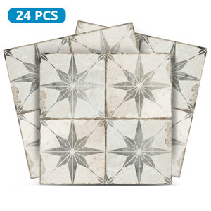 Mi Alma 7" x 7" Vinyl Peel & Stick Mosaic Tile | Wayfair