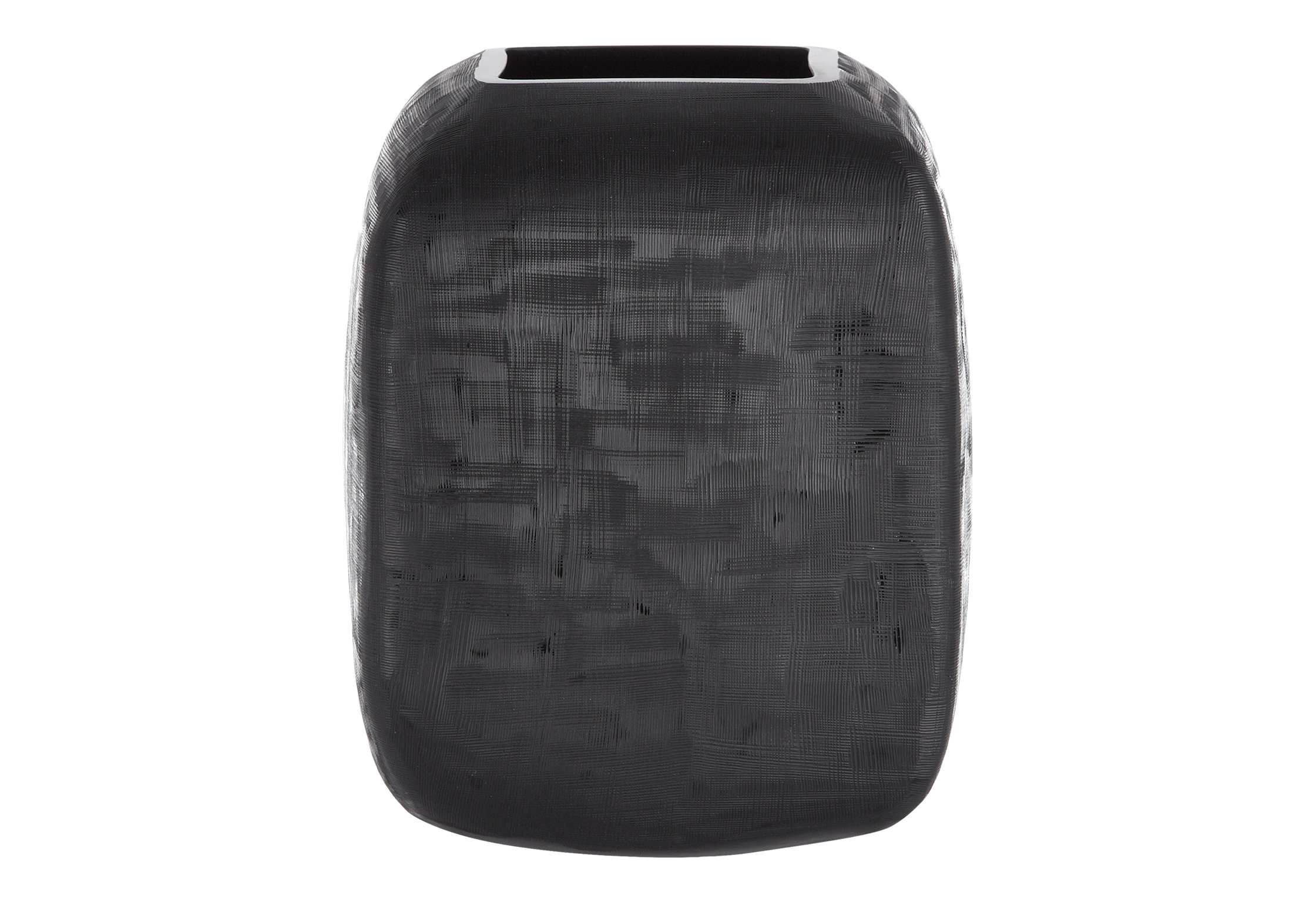 Resource Decor Cross Hatch Glass Pot | Wayfair