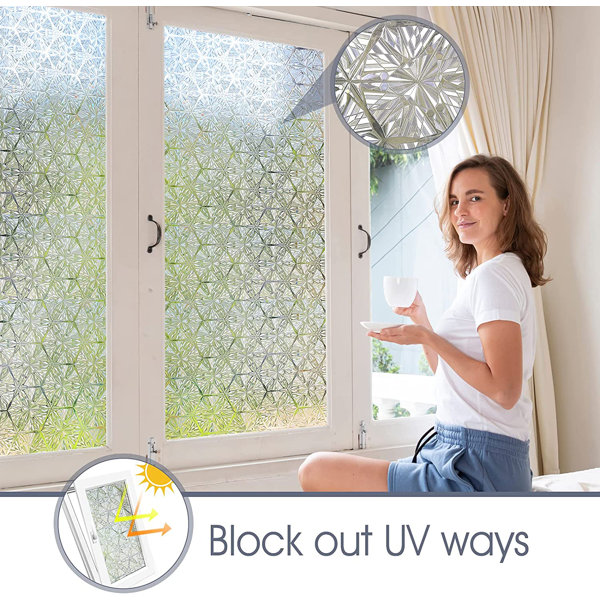 Everly Quinn Hexagon Window Decal & Reviews | Wayfair