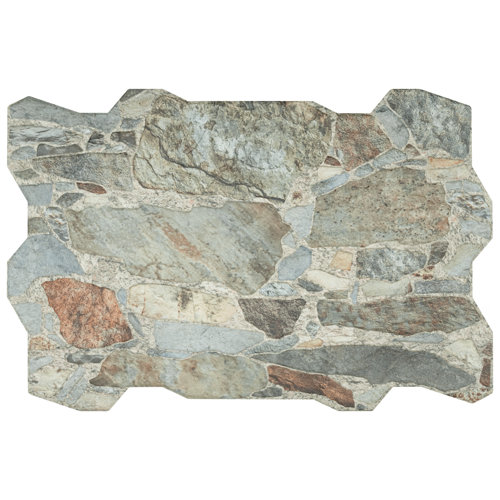 Merola Tile Rambla 15" x 23" Porcelain Stone Look Wall & Floor Tile ...