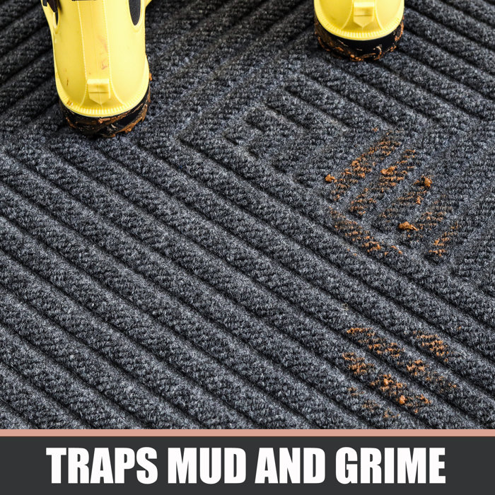 Latitude Run® Lodewyk Decorative Non-Slip Indoor Outdoor Door Mat ...