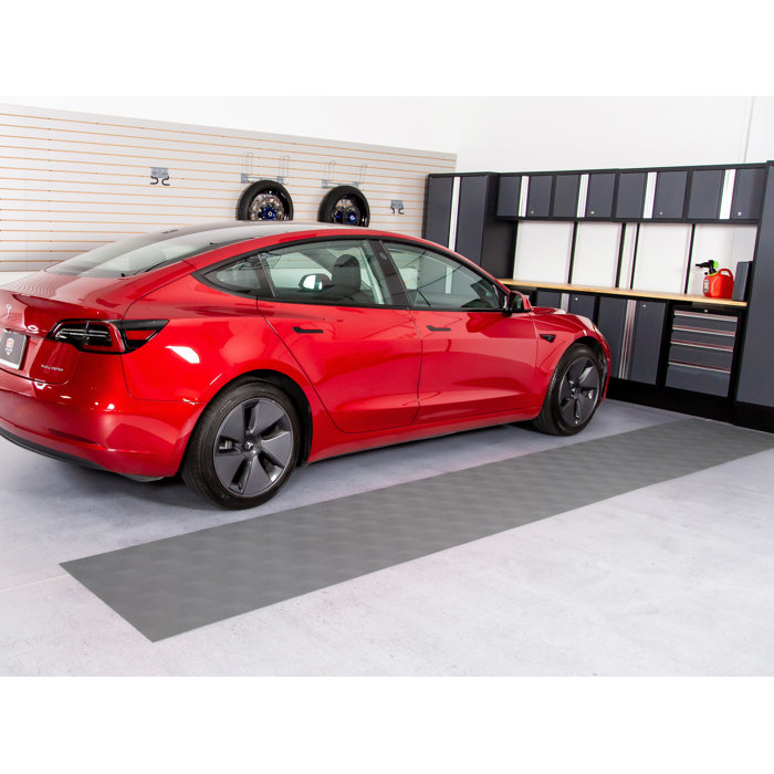 G-Floor Levant Pattern 30" Vinyl Garage Runner | Wayfair