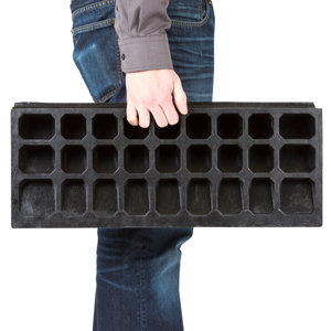 Guardian Heavy Duty 5 Ton Portable Modular Rubber Curb Dolly Ramp ...