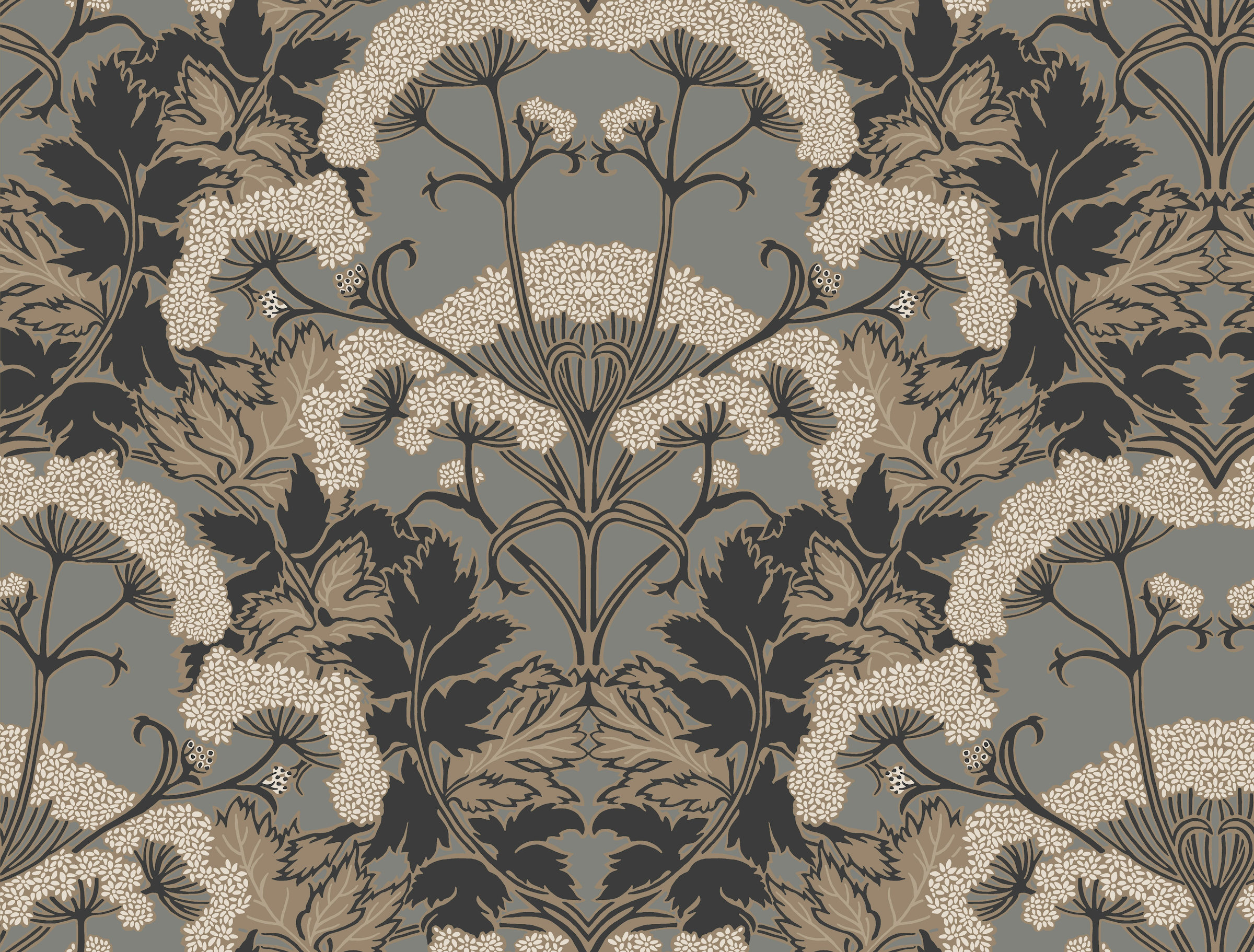 Bloomsbury Market Archibold Floral Wallpaper | Wayfair