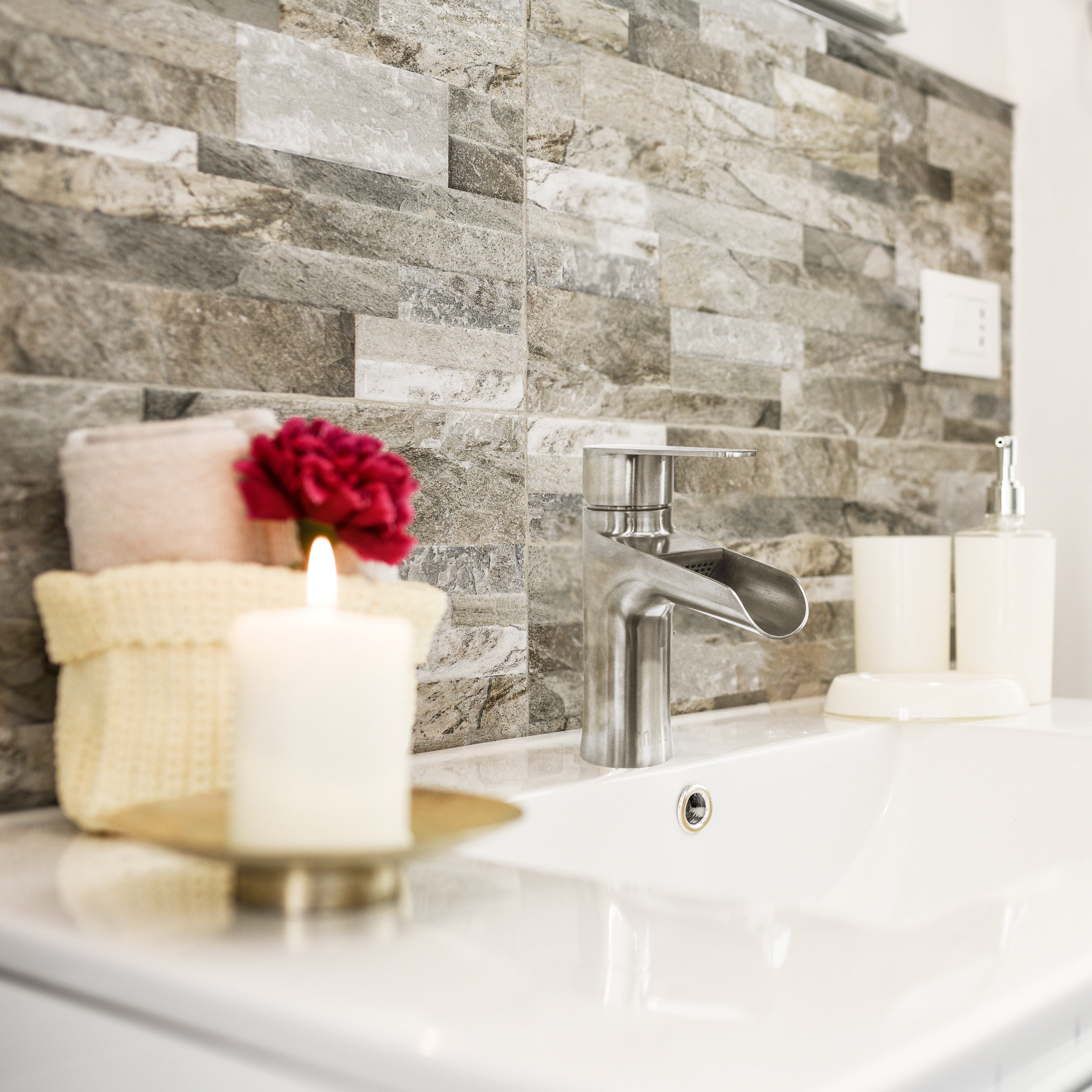 Boann Megan Open Spout Single Hole Bathroom Faucet | Wayfair