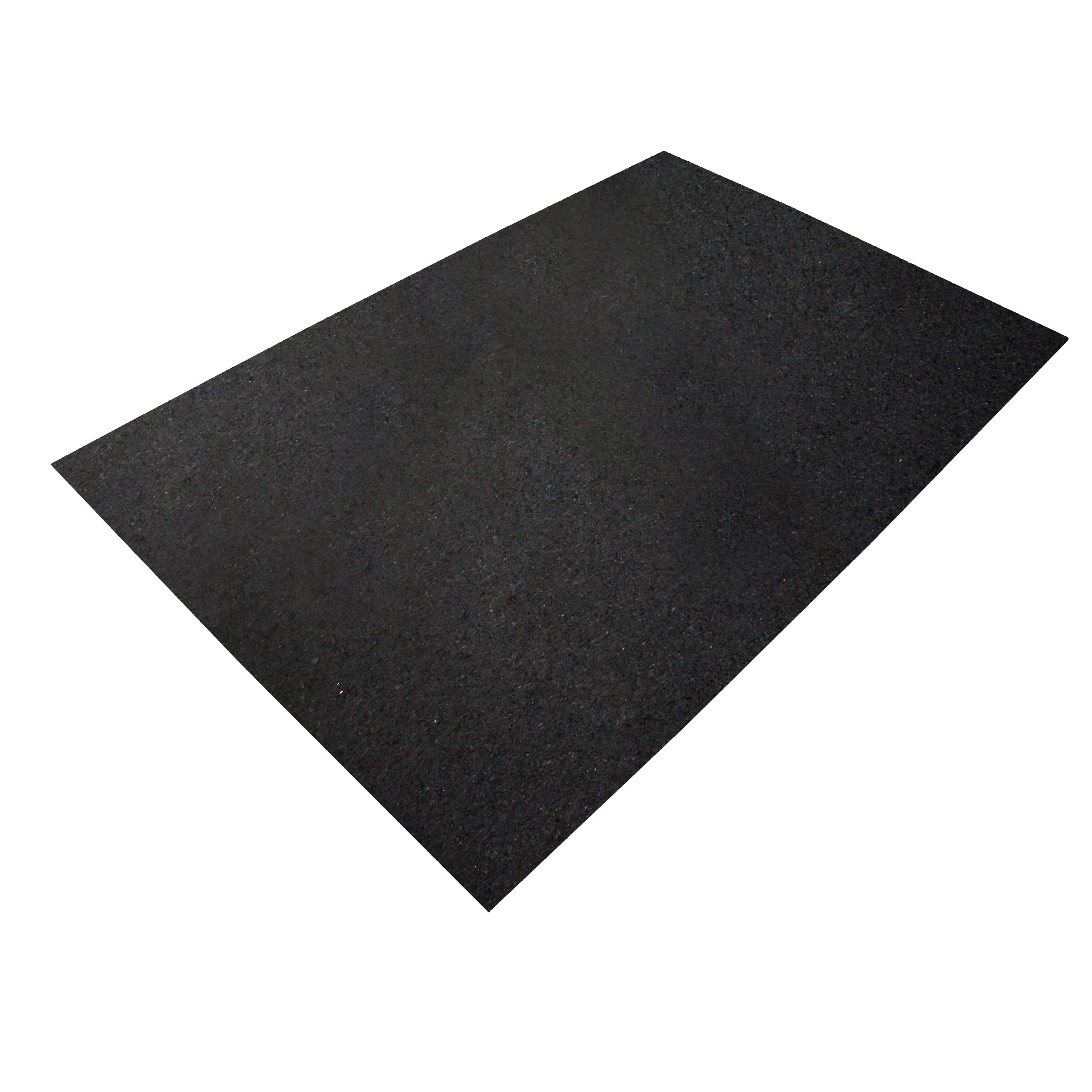 FlooringInc Premium 48'' L x 72'' W x 0.38'' Rubber Mat | Wayfair