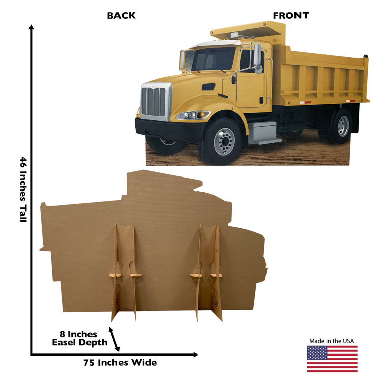 Advanced Graphics Construction Dump Truck Cardboard Standup | Wayfair