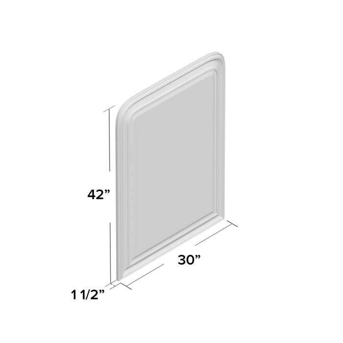 Birch Lane™ Elphaba Arch Wood Wall Mirror & Reviews | Wayfair