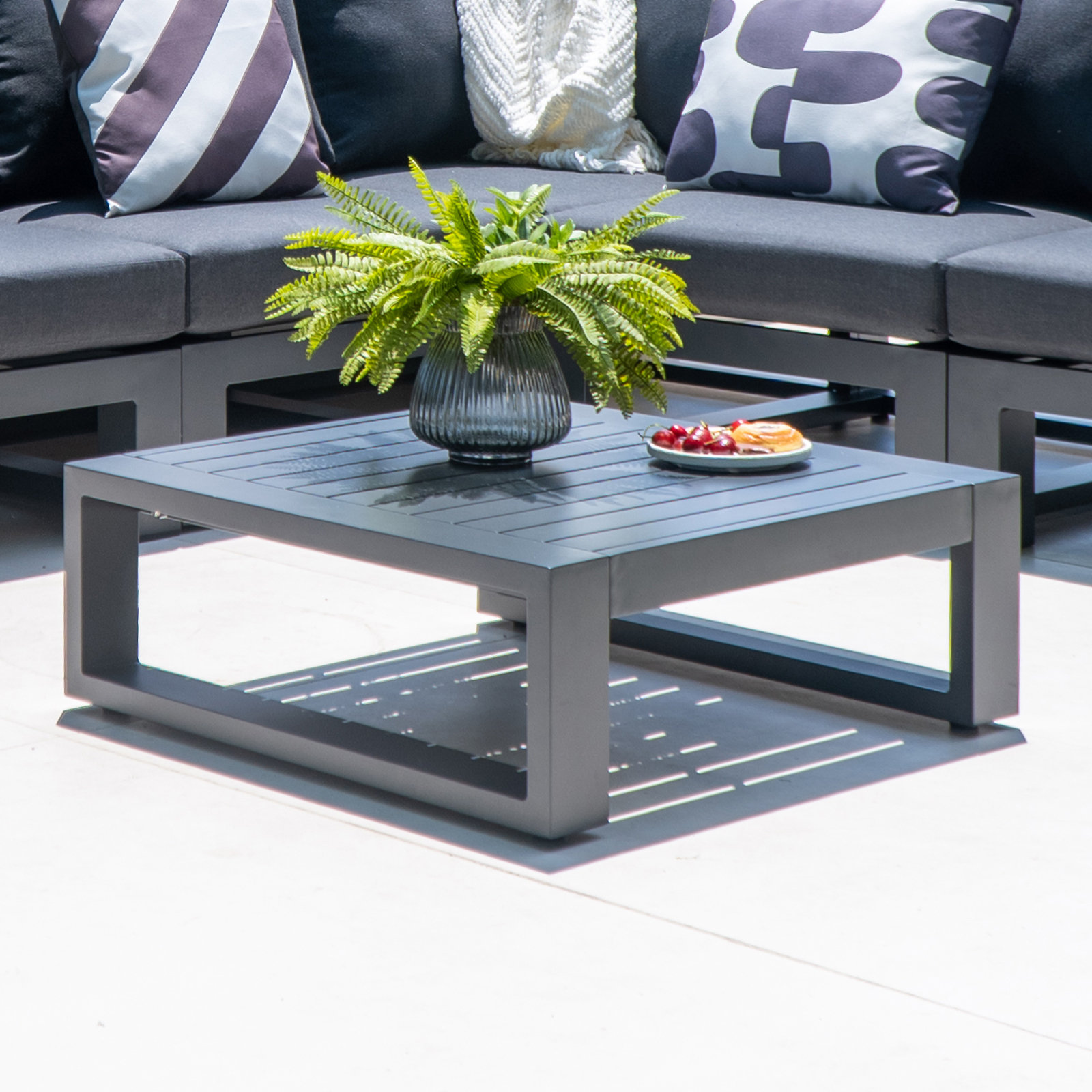 Latitude Run® Metal Outdoor Coffee Table | Wayfair