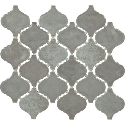 Daltile Mesmerist 3" x 3" Ceramic Arabesque Mosaic Tile | Wayfair