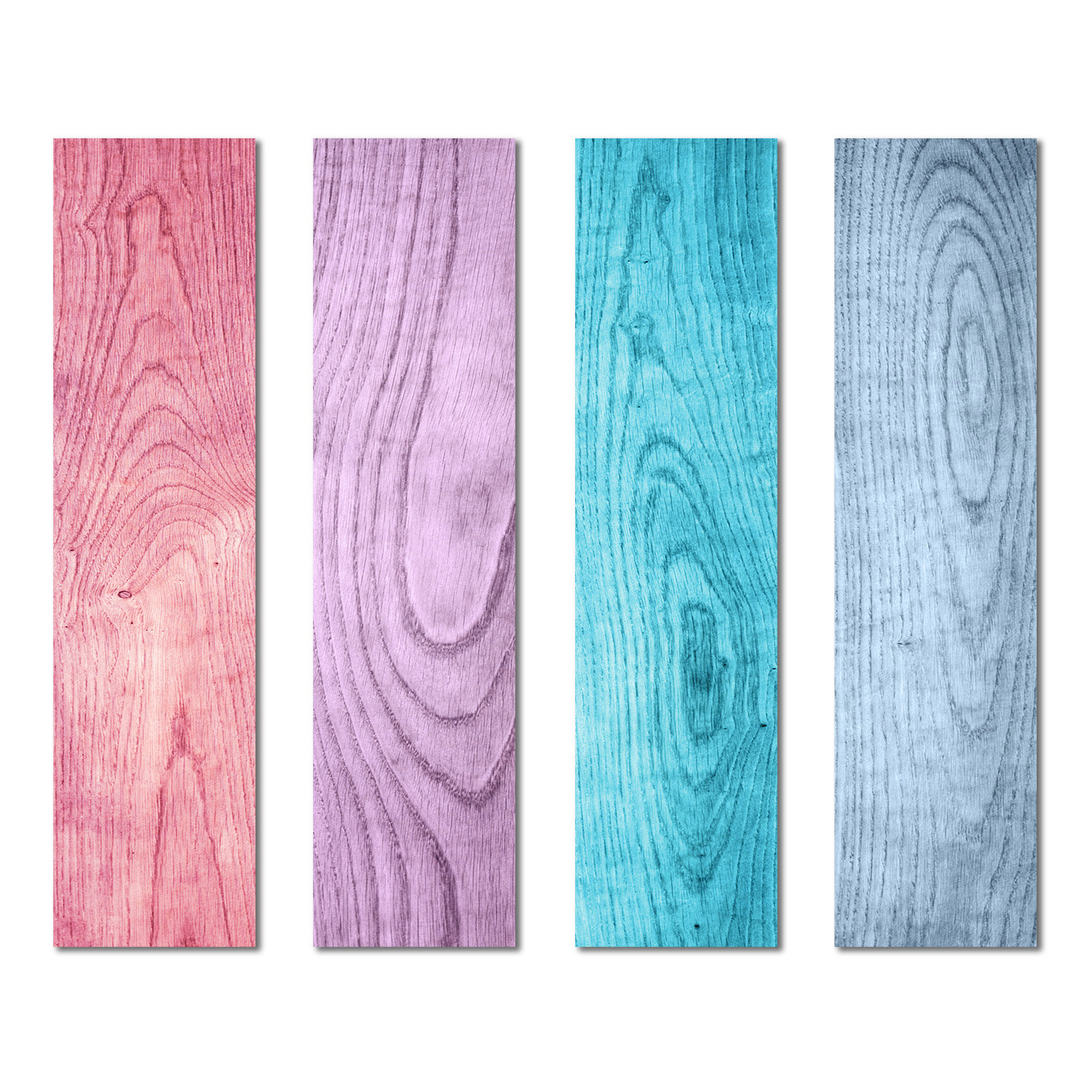 Upscale Designs By Ema 3 X 12 Beveled Glass Subway Tile In Blue Pink