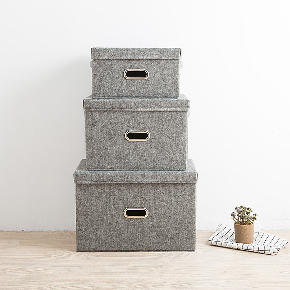 Rebrilliant Home Organizer Fabric Box & Reviews | Wayfair