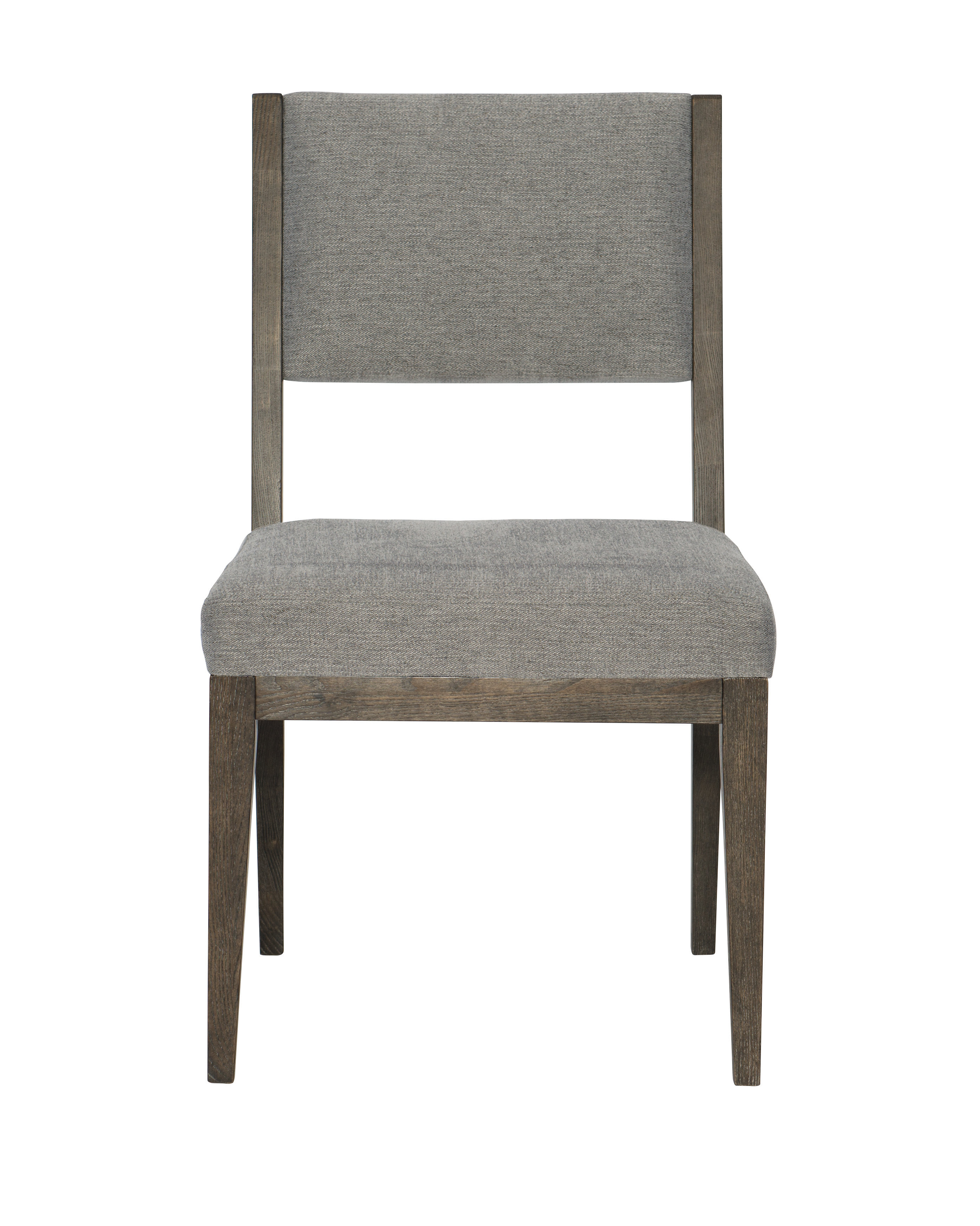 Bernhardt Linea Side Chair in Cerused Charcoal | Wayfair