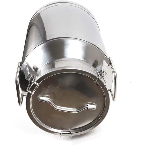 Gracie Oaks 40L Stainless Steel Food Storage Container & Reviews | Wayfair