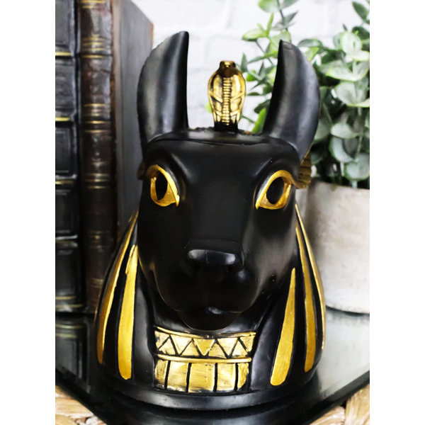 Trinx Ebros Egyptian God Anubis Jackal Dog Head Decorative Box Or ...