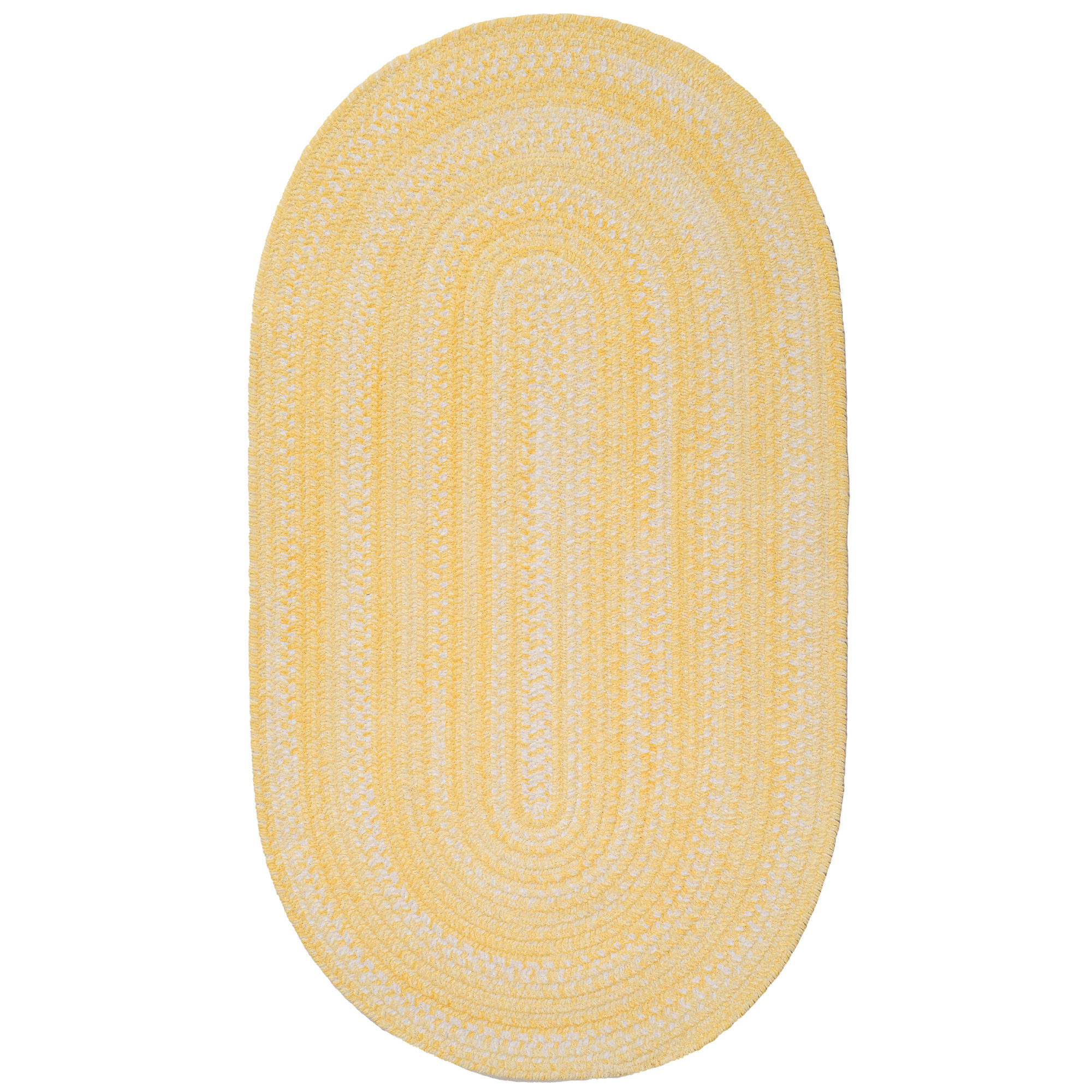 Gracie Oaks Kirshna Cotton Yellow Rug | Wayfair