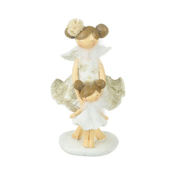 The Seasonal Aisle Mother and Daughter Figurine | Wayfair.co.uk