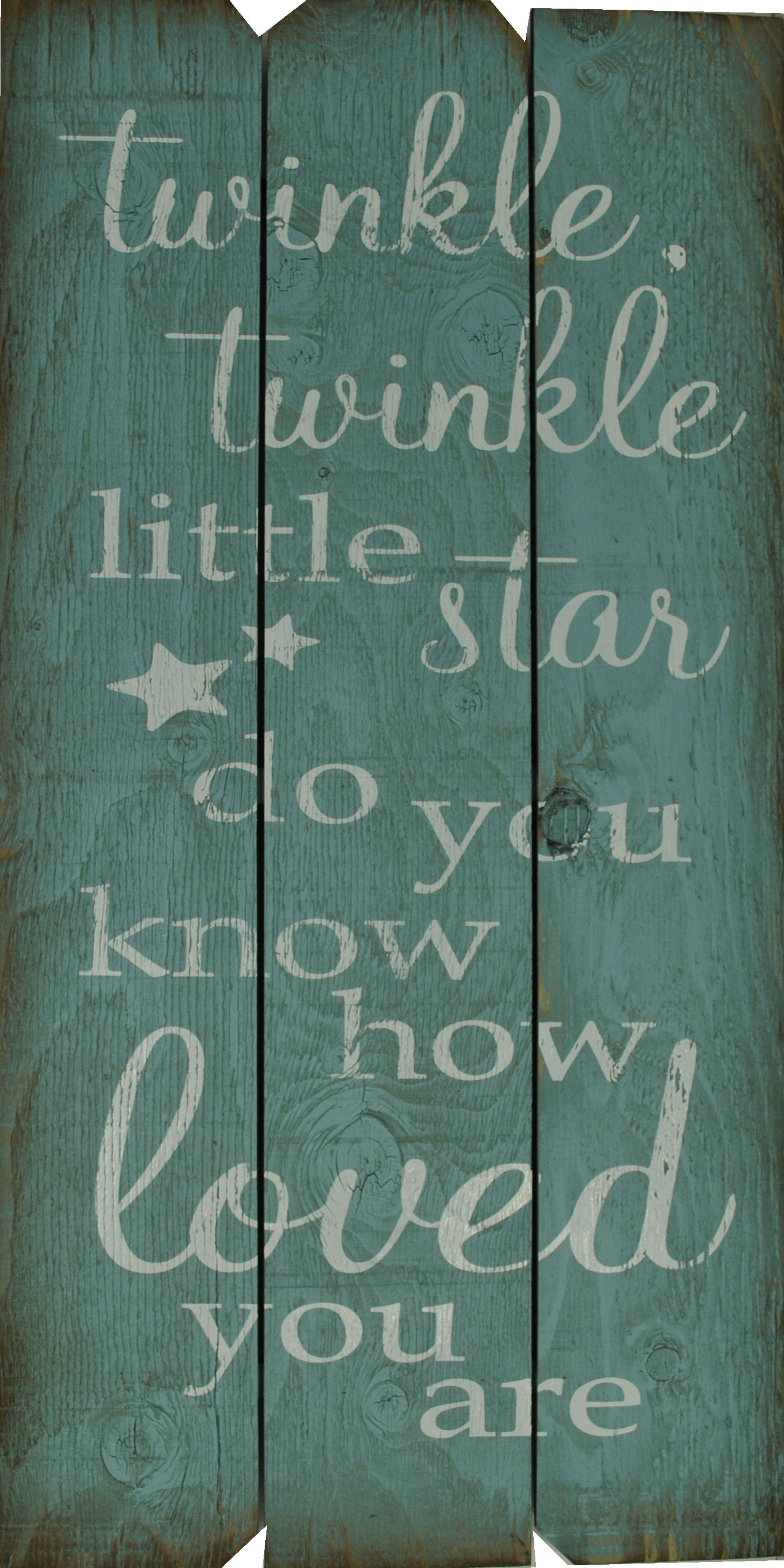 Boulder Innovations Rustic Signs 'Twinkle Twinkle Little Star Do You ...